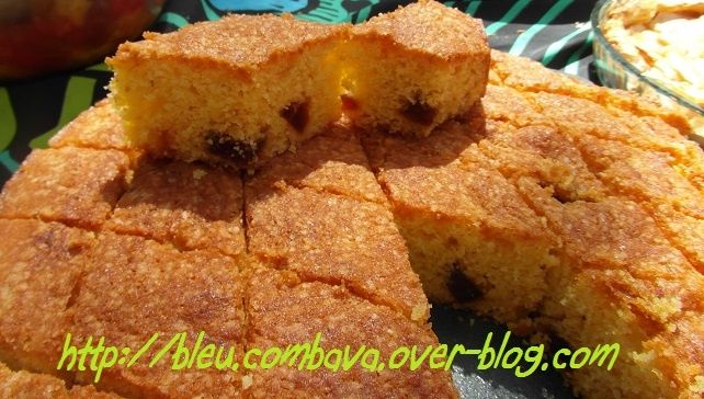 Gâteau Ti Son et Papaye Confite - Ma Cuisine Bleu Combava