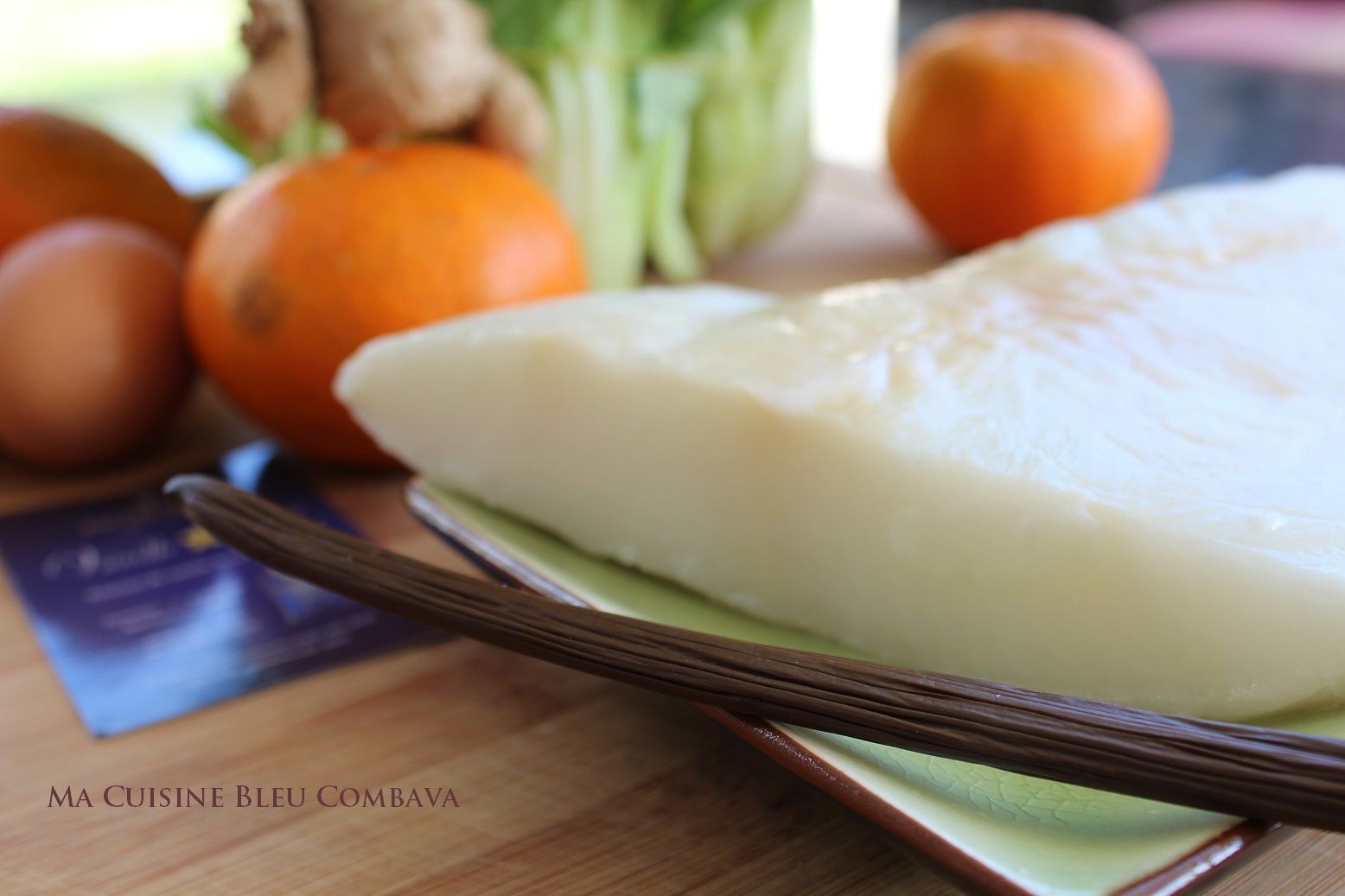 Filet de Légine et Sabayon Epicé, Tangor Vanille Bleue - Ma Cuisine ...
