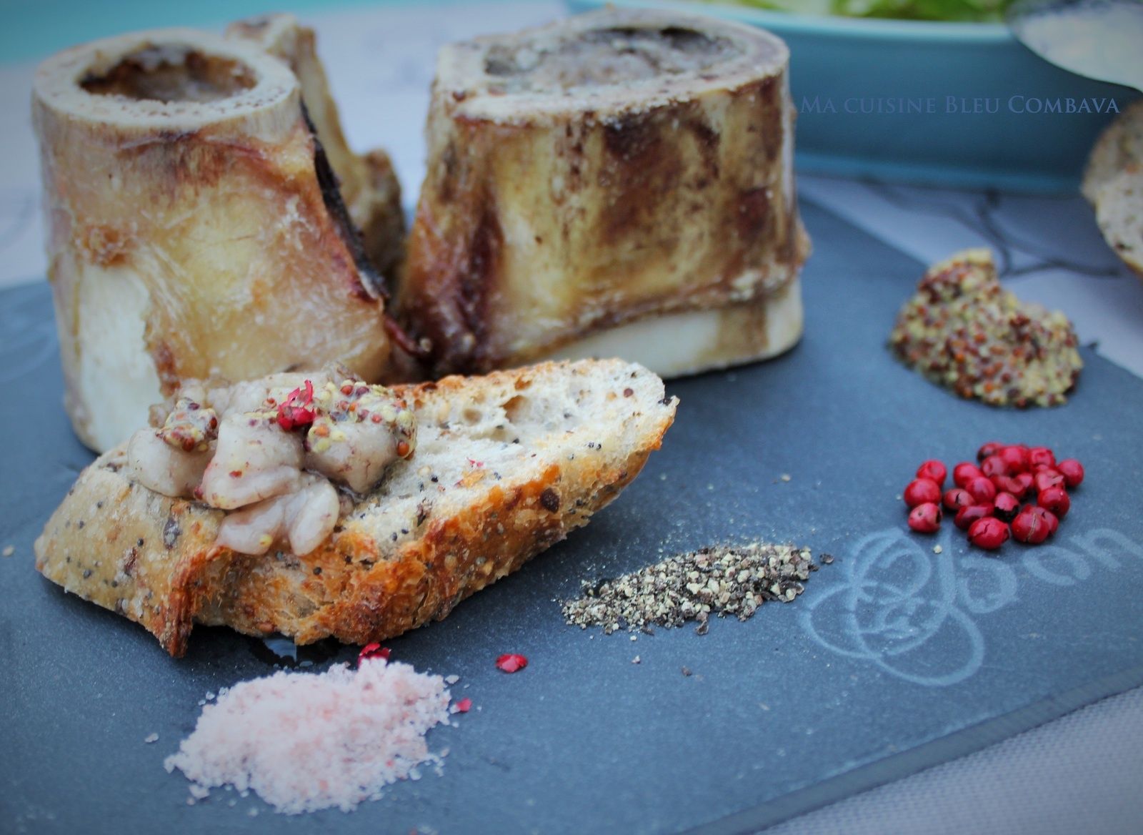 Os à Moelle rôtis au four - Ma Cuisine Bleu Combava