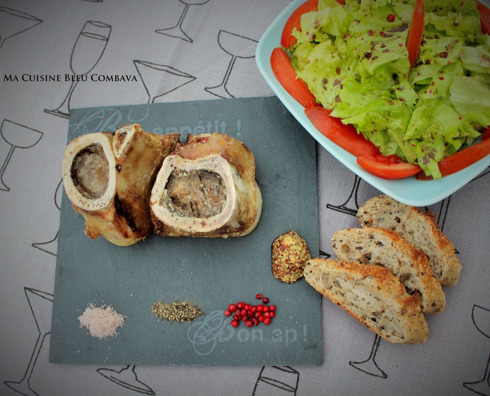 Os à Moelle rôtis au four - Ma Cuisine Bleu Combava