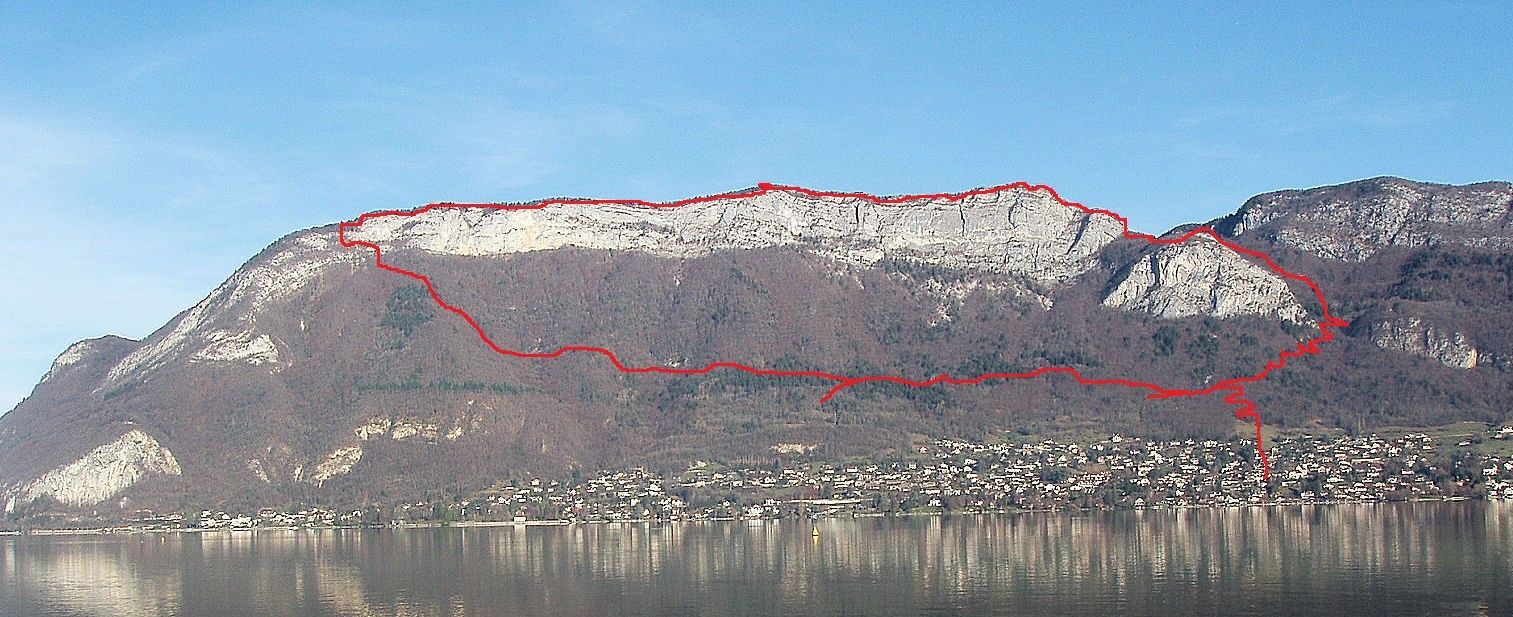 Le Mont Veyrier depuis le « Péril », souvenirs, drame, Malherbe ...