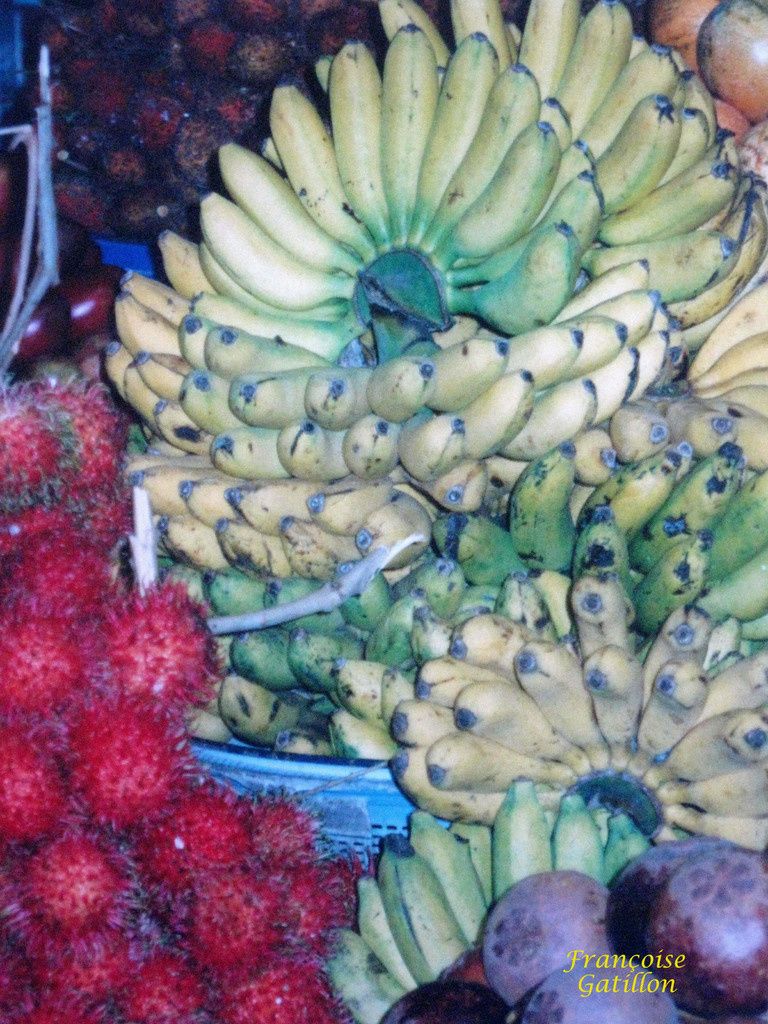 Bali - Bedugul - Scènes de marché - Adegan Pasar tradisional ...