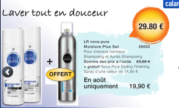 La Gamme Nova Pure - Produits-lr.over-blog.com