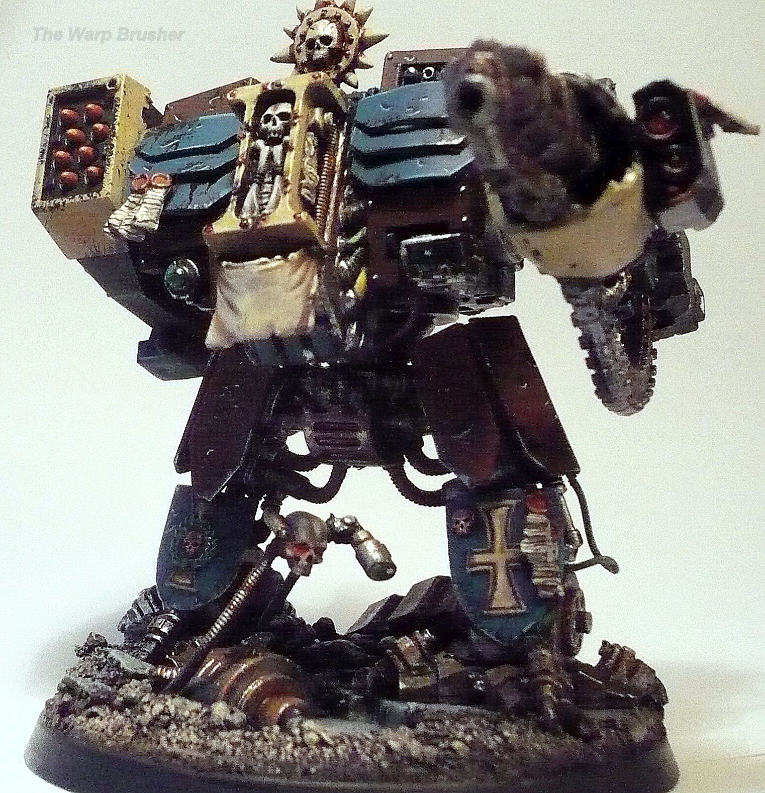 W40K: Grey Knights Dreadnought - thewarpbrusher.over-blog.com
