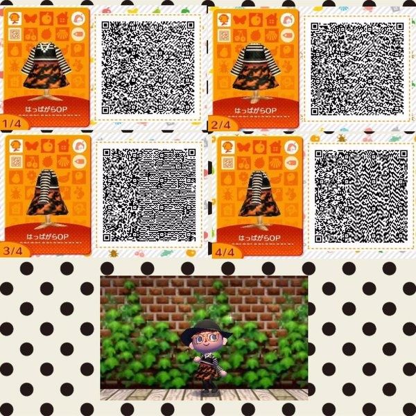 Qr codes les robes (3) : - Animal Crossing New Leaf