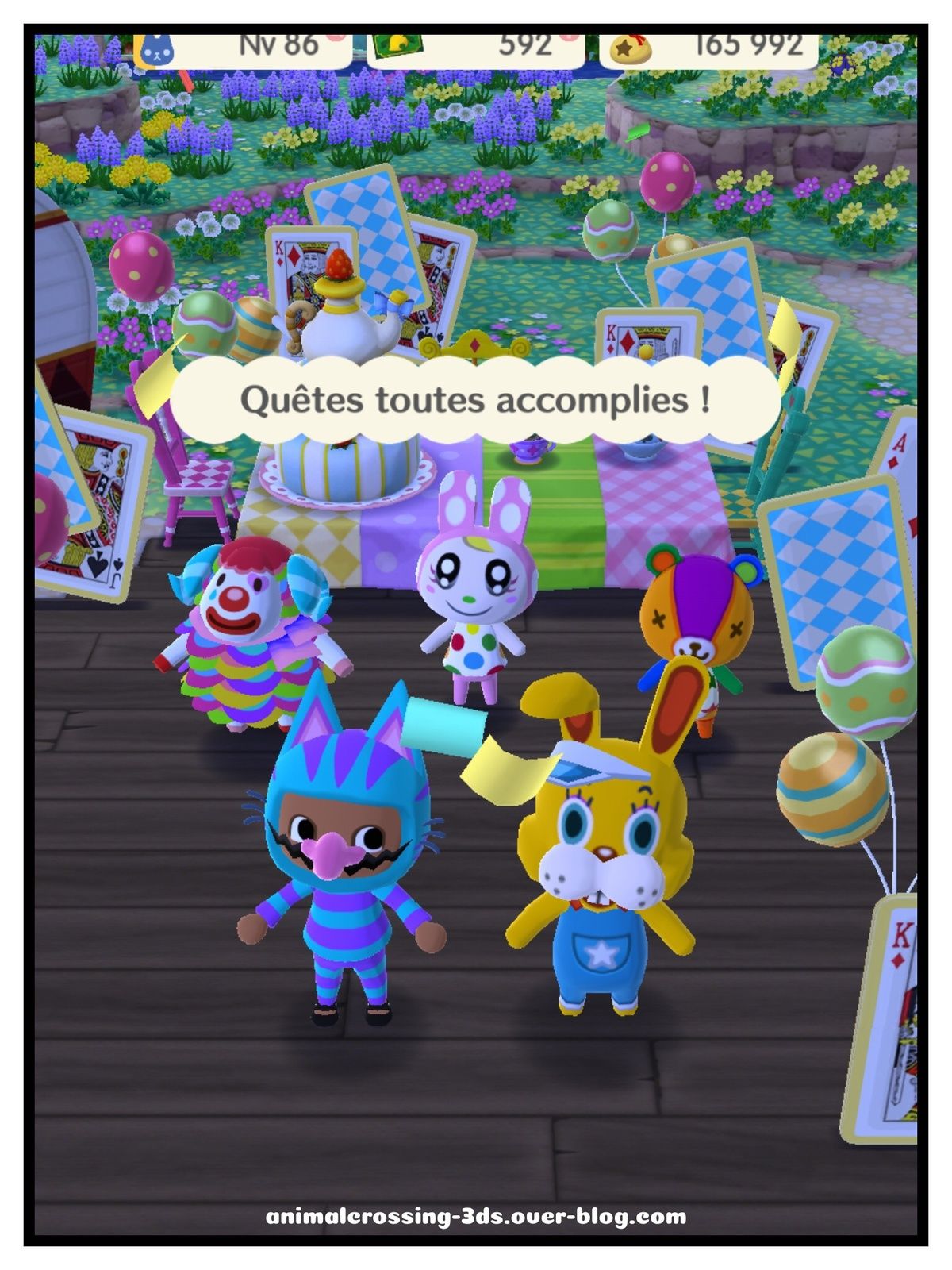 Evénement Albin au pays des Merveilles (suite) : - Animal Crossing New Leaf