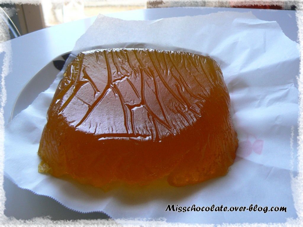 PATE DE FRUITS A L'ORANGE (avec Vitpris) - Le blog de Miss Chocolate