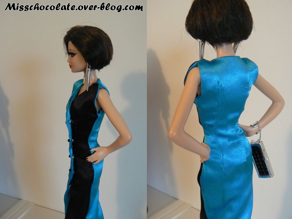 Robe bicolore de poupée Barbie BAVY (patron j-patterns) - Le blog de ...