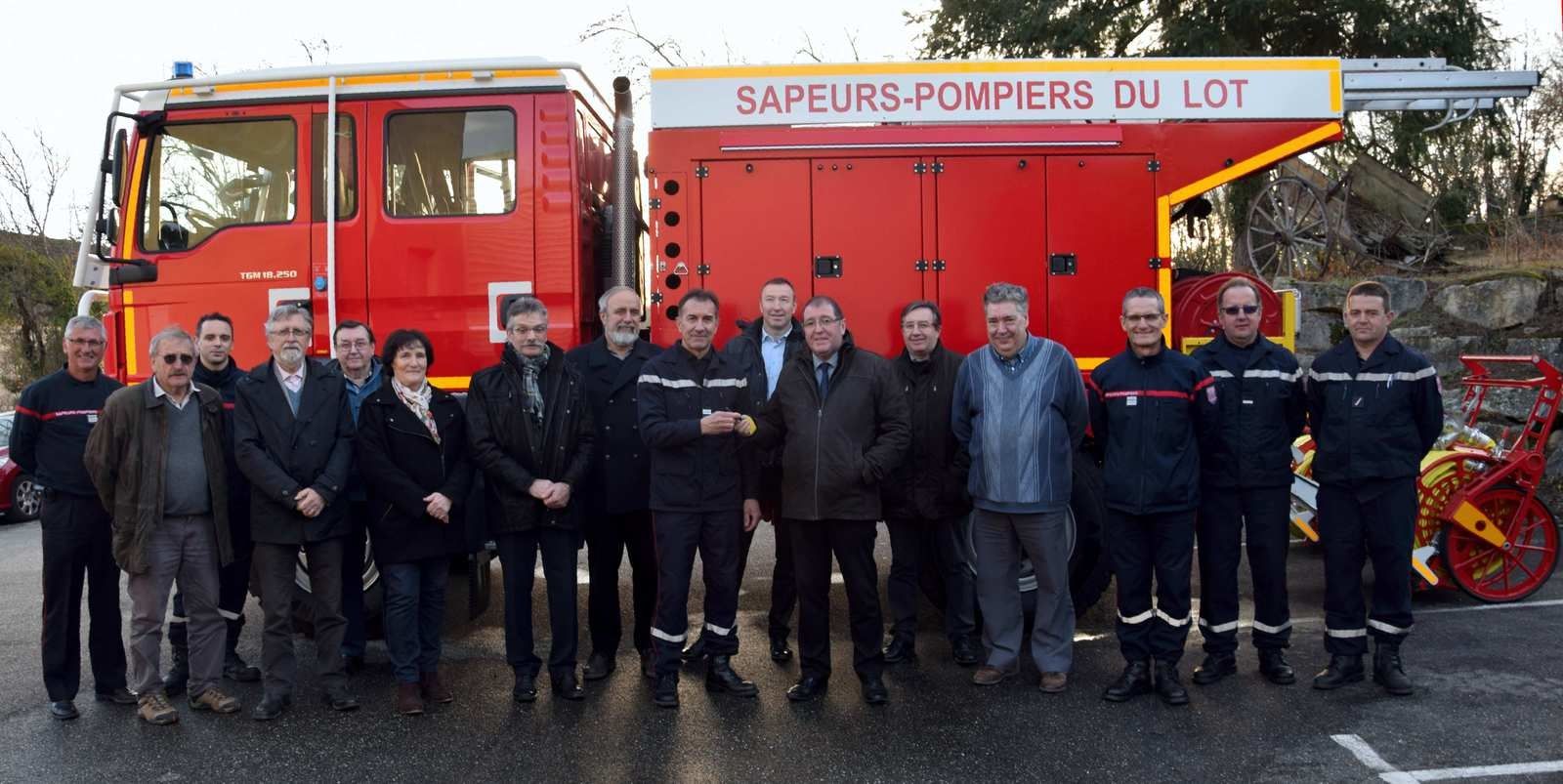 Un Camion Citerne Rural (CCR) pour les Pompiers de Cazals ...