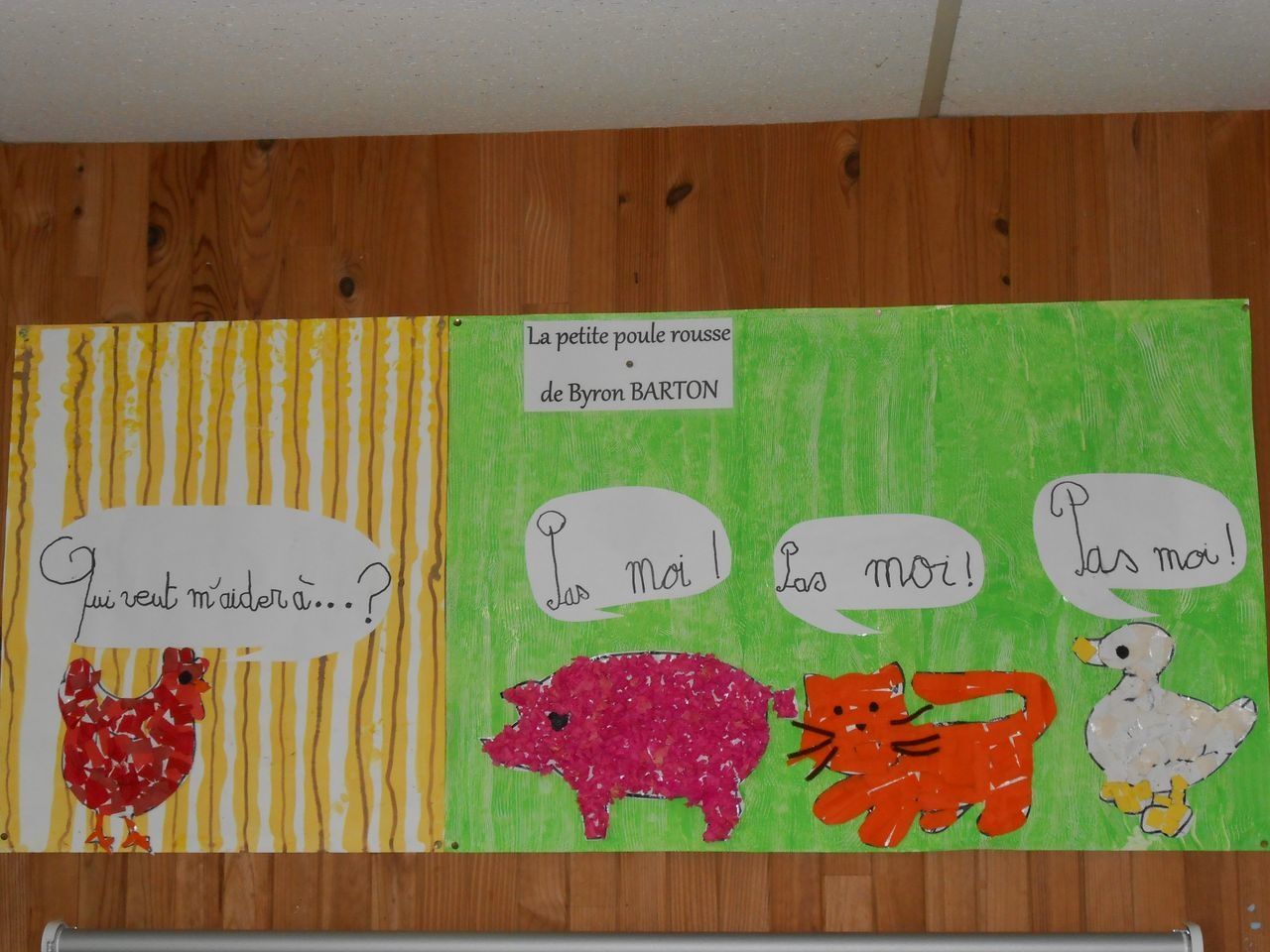 La petite poule rousse - Ecole de PENZE