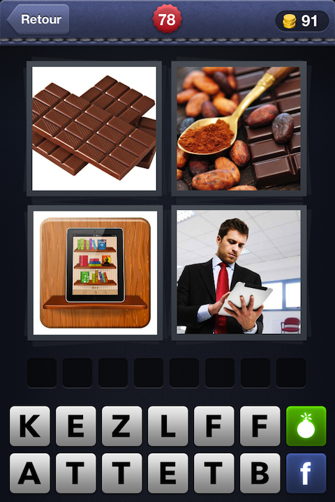 4 images 1 mot: jeu de vocabulaire sympathique - La Classe de Myli Breizh