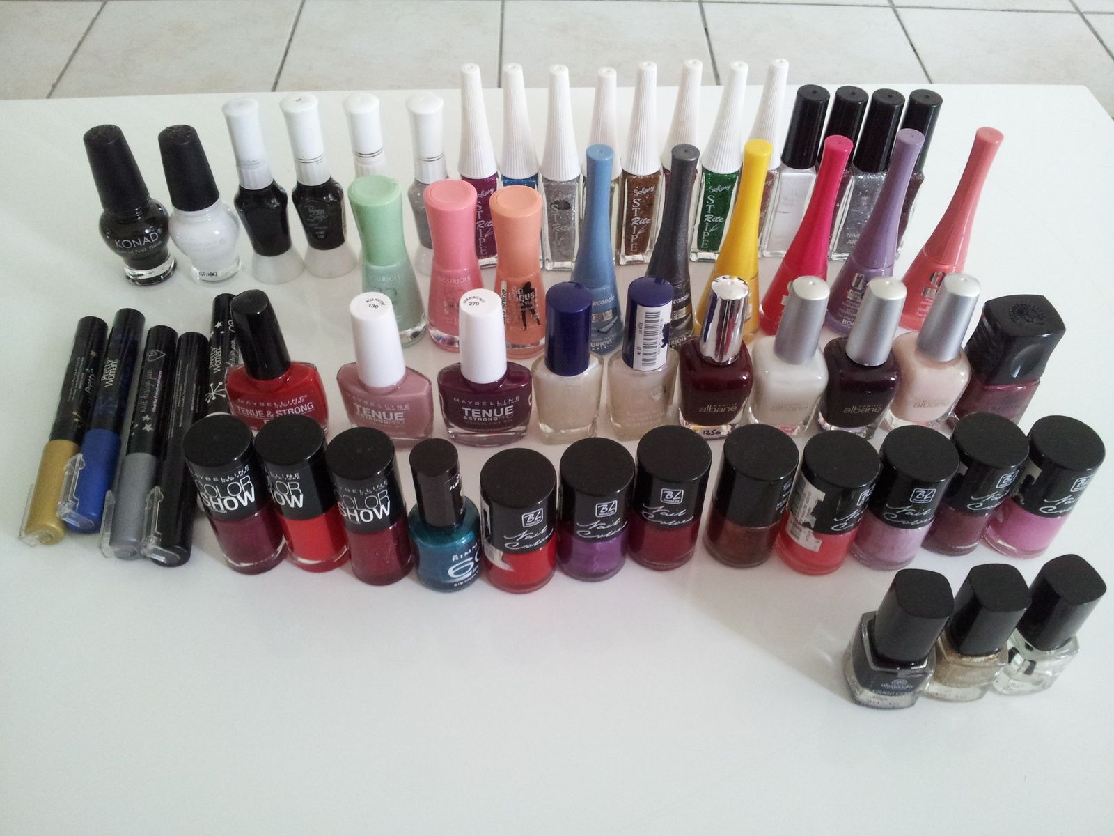 ma vernithèque ^^ l' évolution depuis juillet 2013 - Jade-Loane.over-blog.com