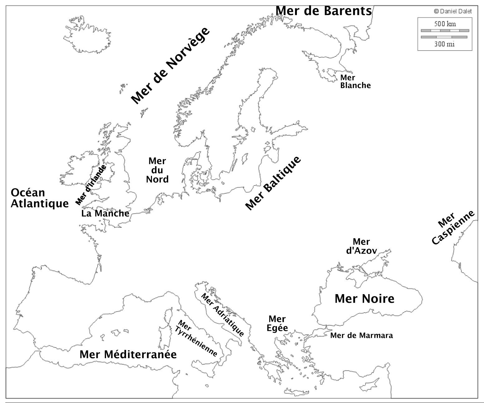 Géographie (2): Les littoraux européens 1/2 - Le CM1 d'Azal