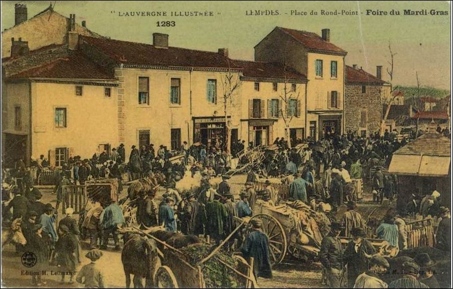 Le village de Lempdes en Haute-Loire - L'Auvergne Vue par Papou Poustache