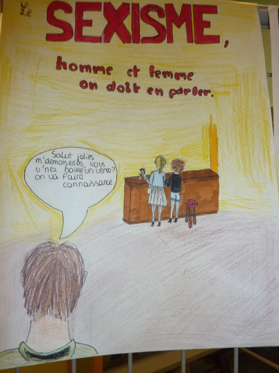 Concours d'affiches en 5ème sur les discriminations - Le Collège La ...