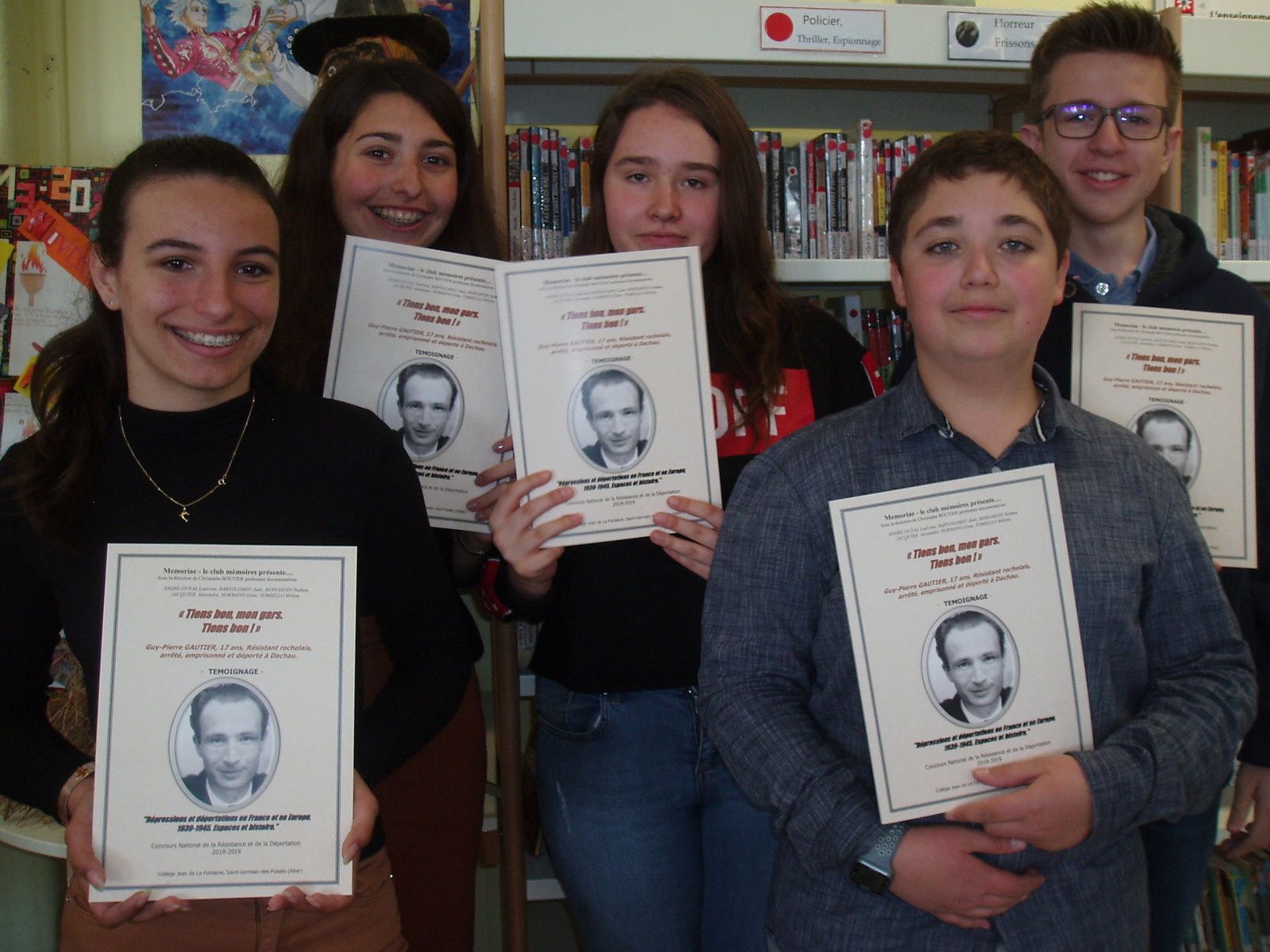 Primés au Concours National de la Résistance et de la Déportation 2019 ...