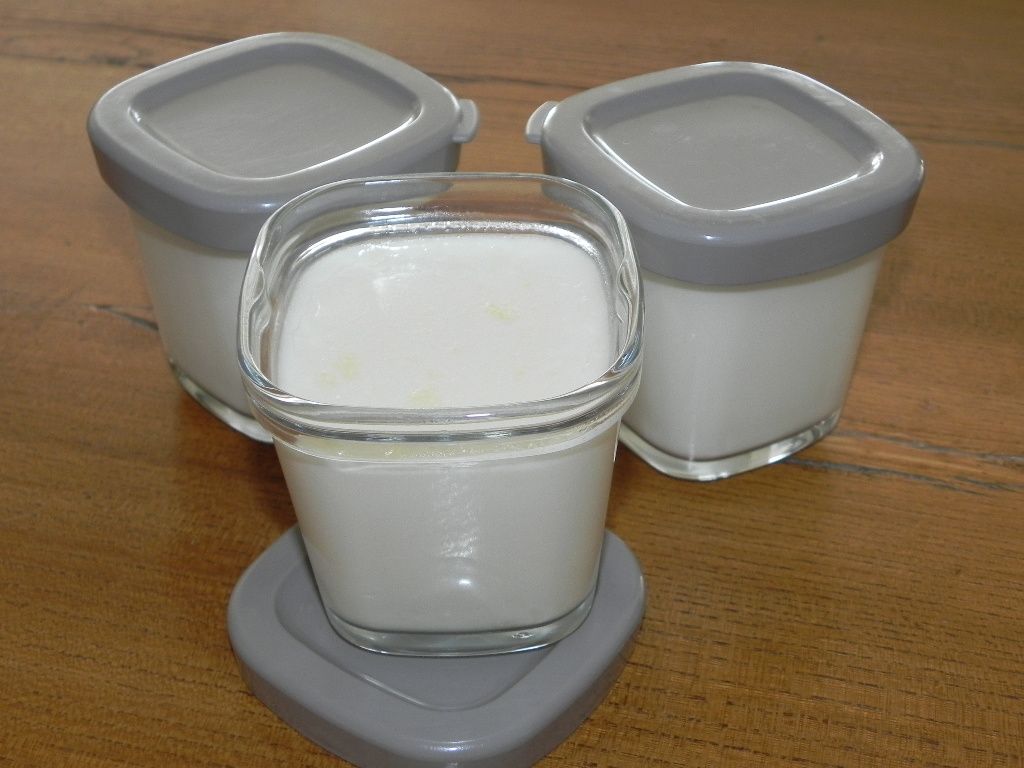 Yaourt nature - L'Atelier de Lilly