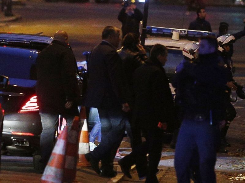 Le Premier ministre libanais démissionnaire Saad Hariri est arrivé à ...