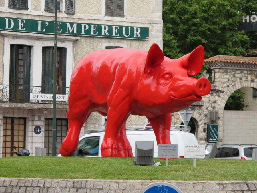Le Cochon Rouge de Montélimar (Drôme 26200) - Sud Drôme