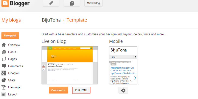 How to add Google+ button to your blogger ? - Creative Designer