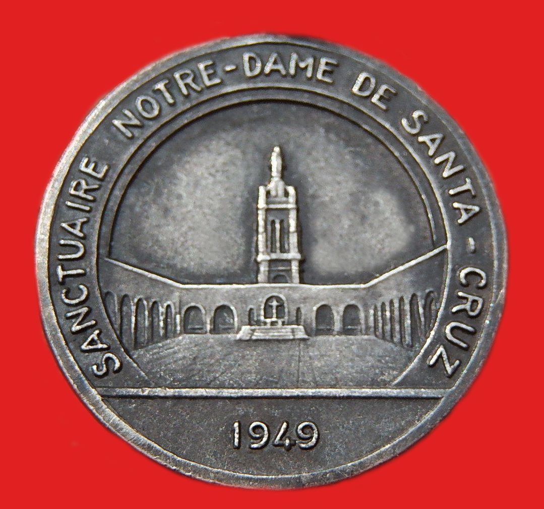 Médaille 1949 Santa Cruz Oran - Le blog de oran.insignes.over-blog.com