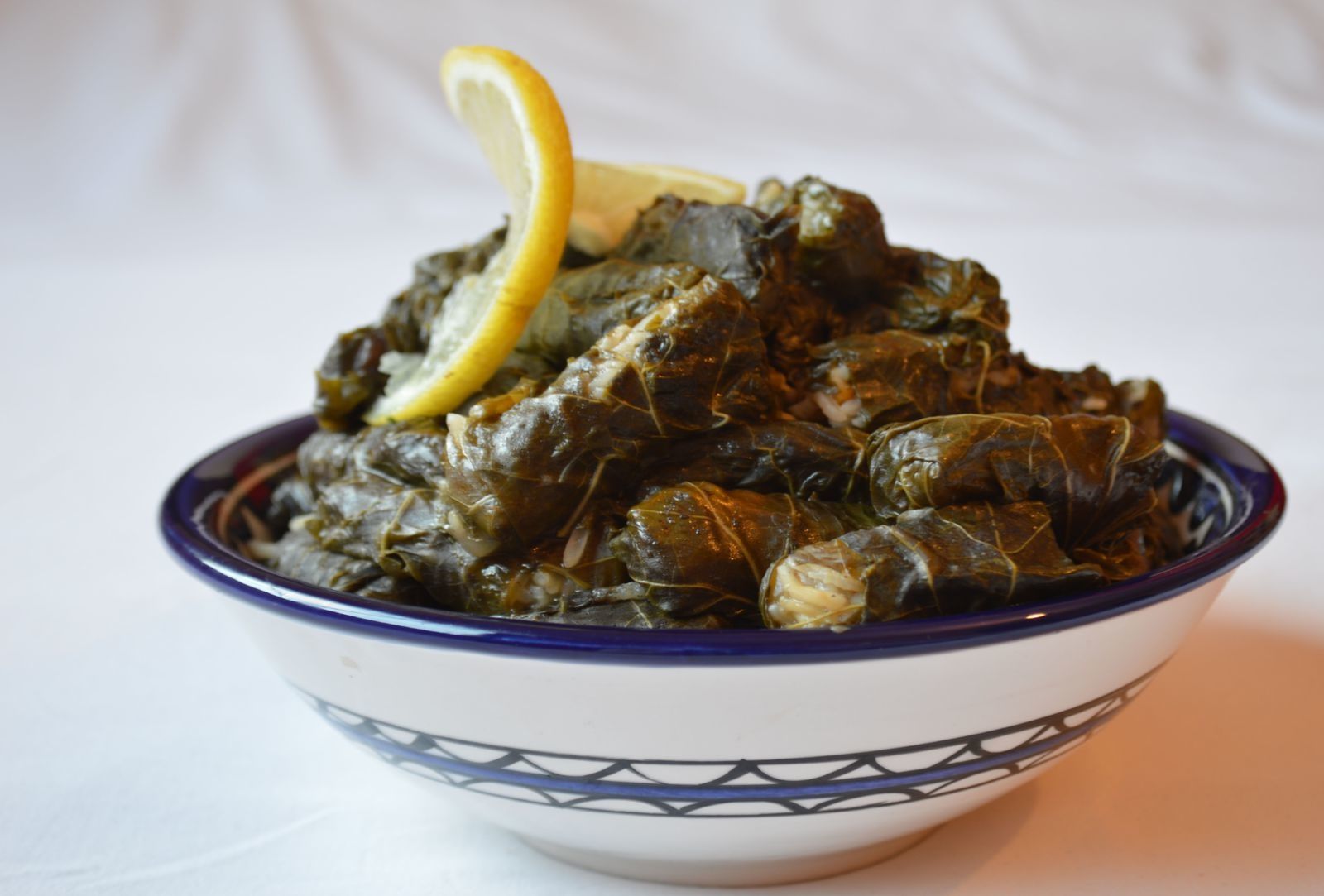 Yalani: feuilles de vigne farcies végétariennes - Zeituna