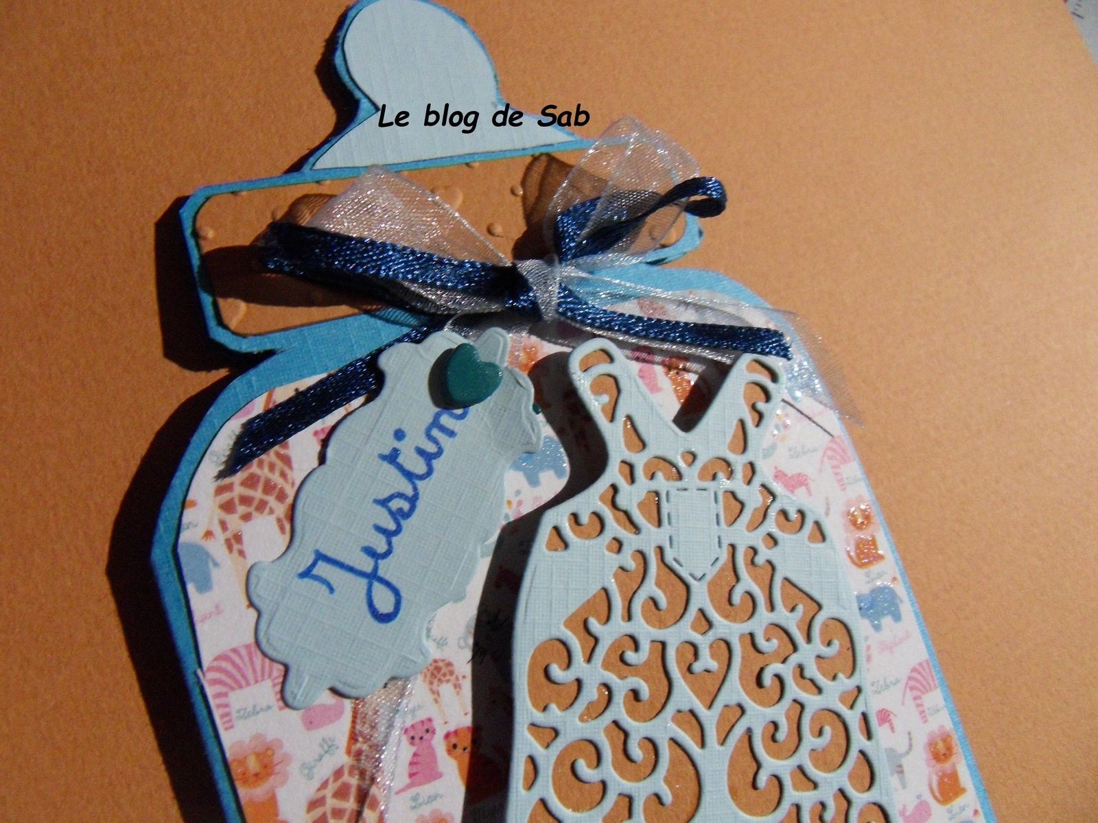 Carte naissance garçon - Le blog de Sab