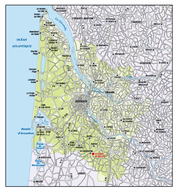 Rando : 33-64 - St-Léger-de-Balson - Le parc des Landes de Gascogne ...