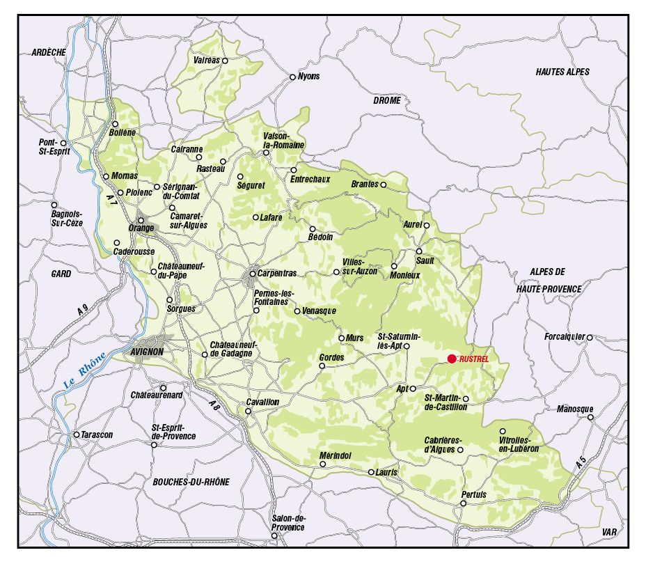 Rando : 84-57 - Rustrel - Le Colorado Provençal - jean-jacques Reynier
