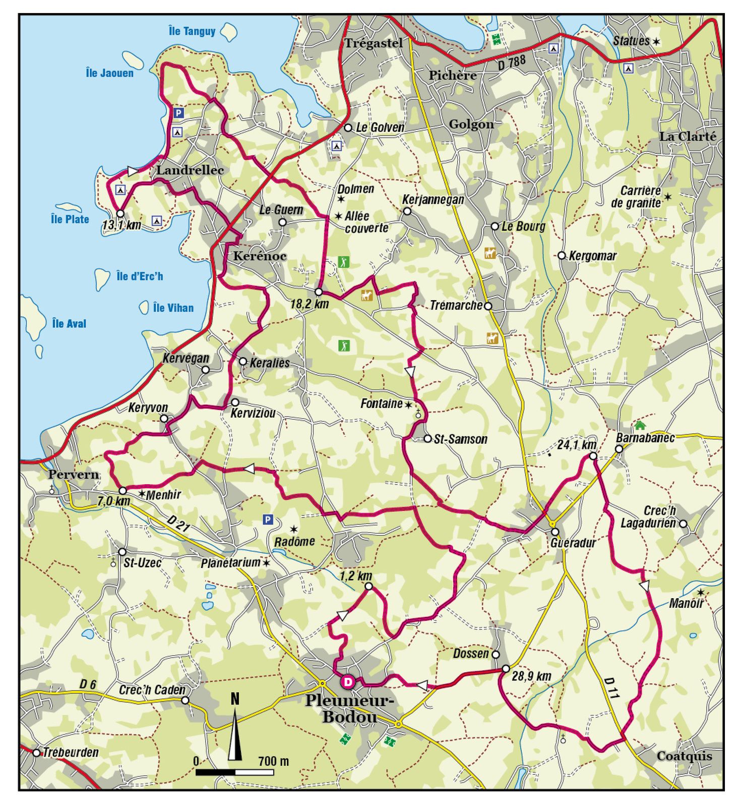 Rando : 22-01 - Pleumeur-Bodou - Entre landes et mégalithes - jean ...