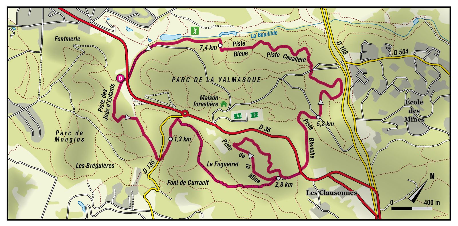 Rando : 06-08 - Mougins - Le parc de la Valmasque - jean-jacques Reynier