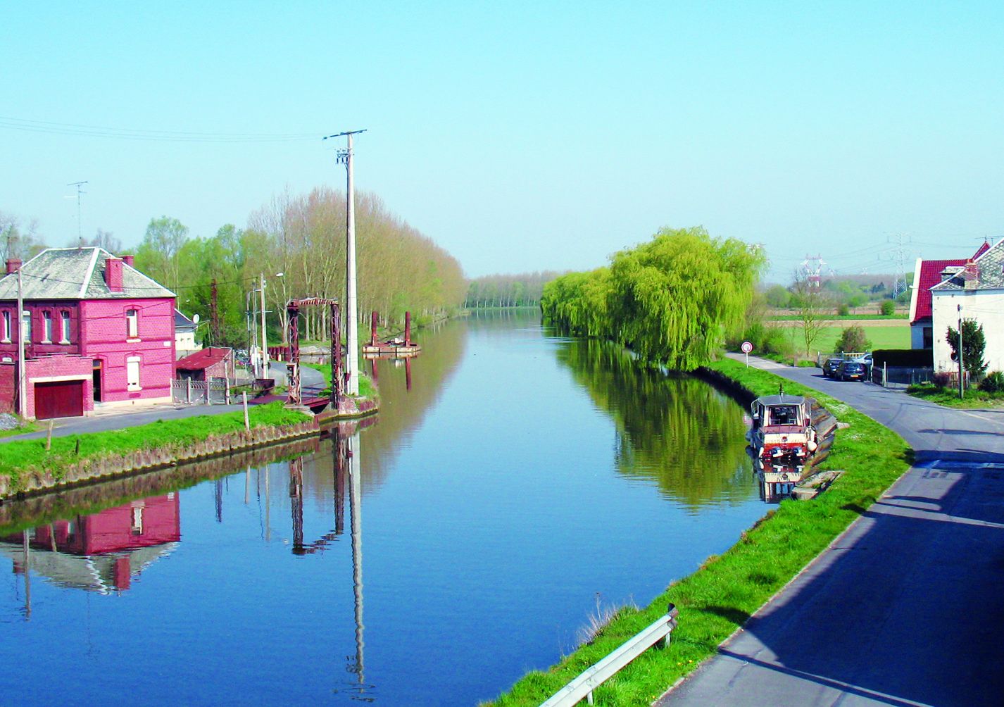Rando : 59-55 - Bouchain - Le canal de l’Escaut - jean-jacques Reynier