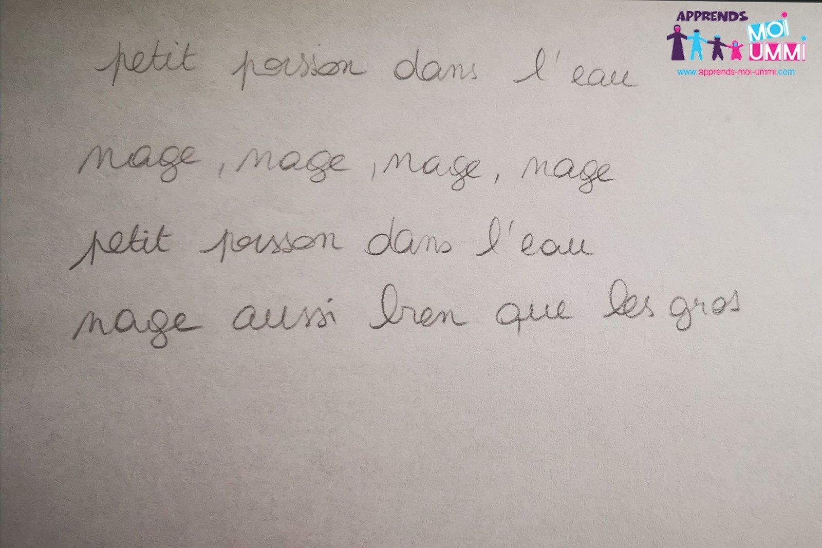 Comment faire un calligramme en 4 étapes ? - Apprends Moi Ummi