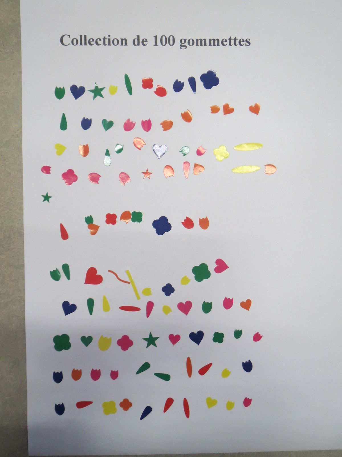 Les 100 jours d'école... - Ecole publique de Tréméloir