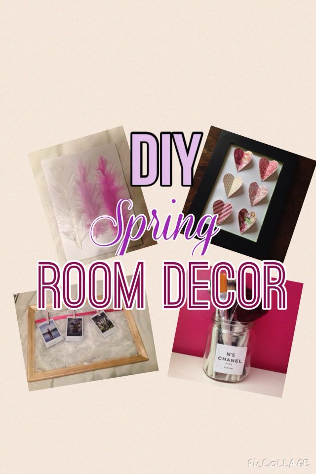 Diy : spring room decor - My beauty case