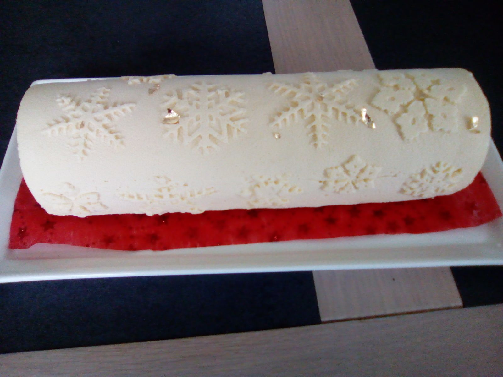 Bûche lemon curd, mousse chocolat blanc - Mes Meilleures Recettes Faciles