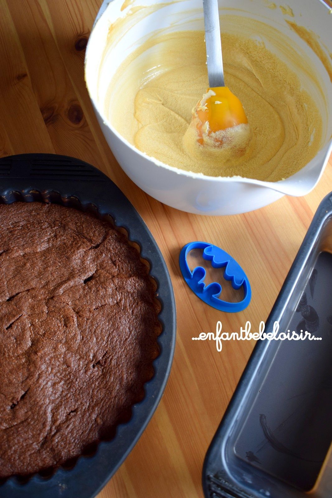 La Bat'cake - marbré en forme de Batman ! - enfant bébé loisir