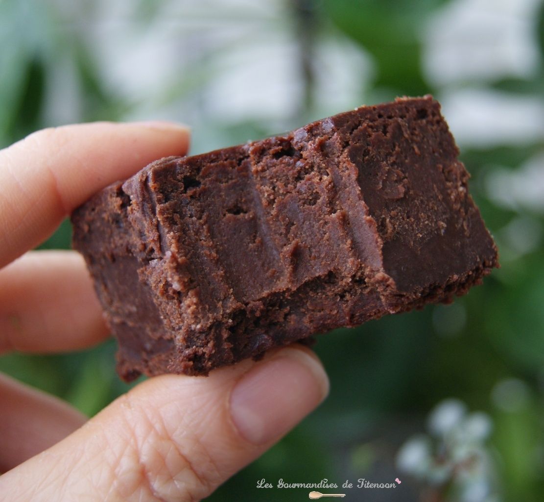 Fondant (Fudge) Au Chocolat Vegan - Les Gourmandises de Titenoon