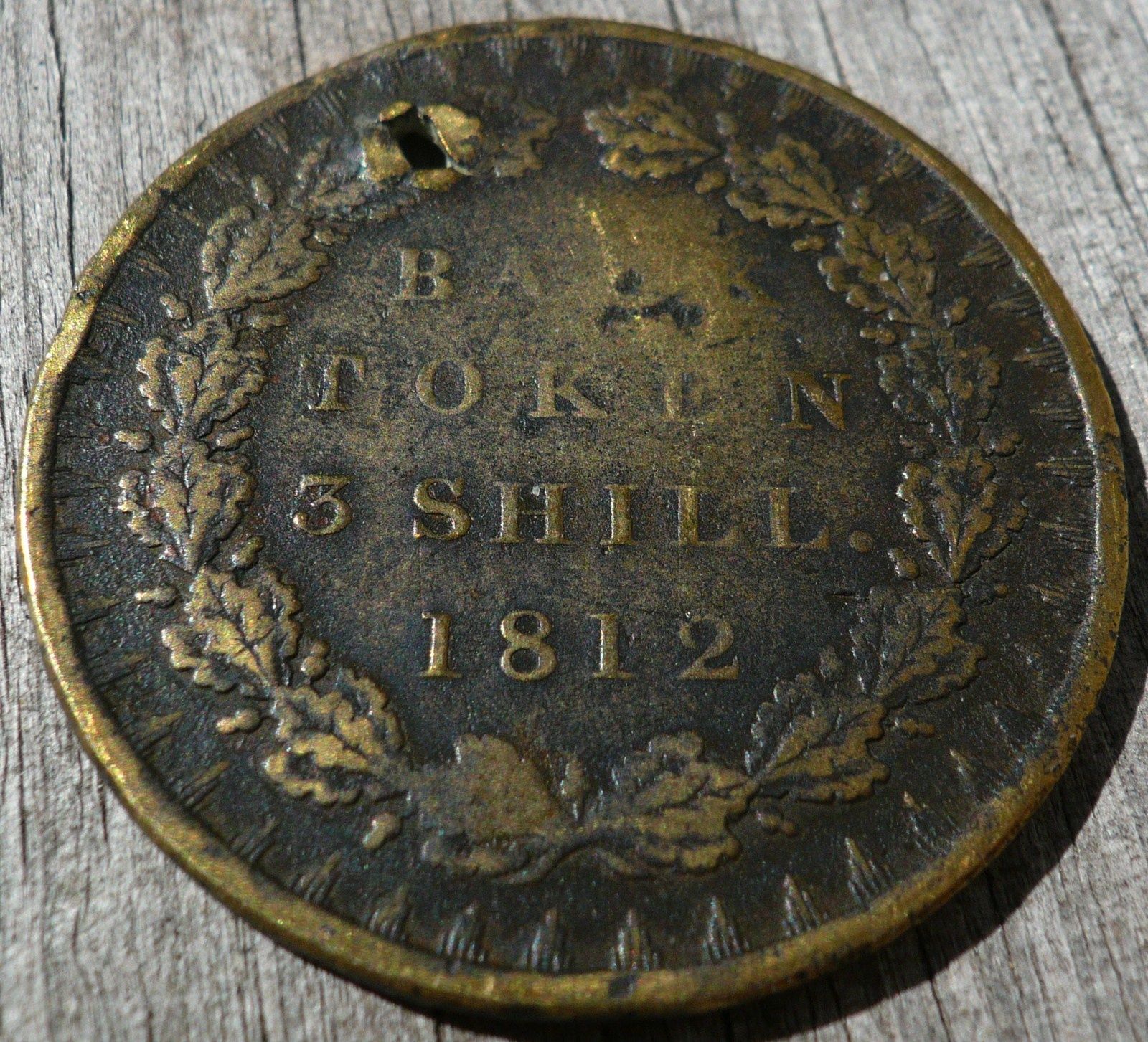 3 Shillings, Bank of England token 1811 & 1812 . - Le blog de spade-guinea-george-iii.over-blog.com