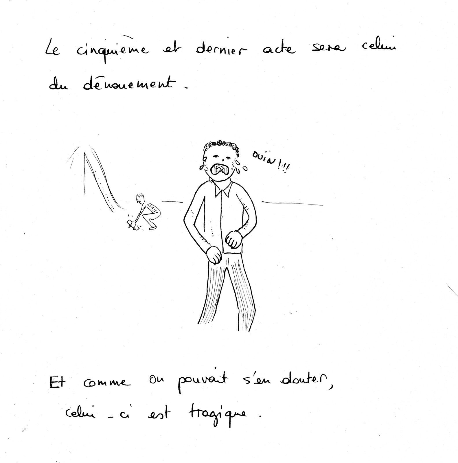 La structure de la tragédie classique - Jane et ses singeries