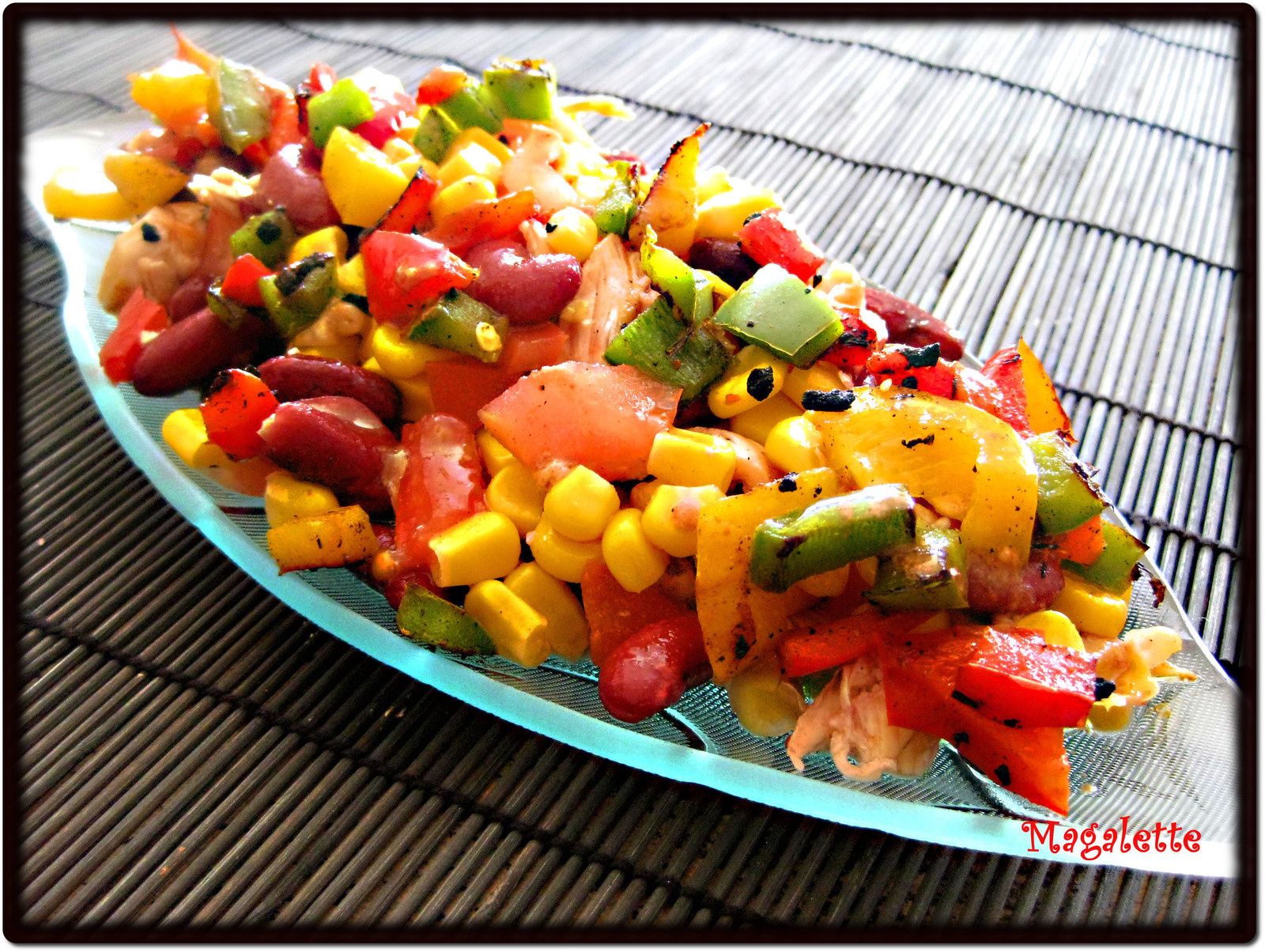Salade Mexicaine - Les Délices de Magalette