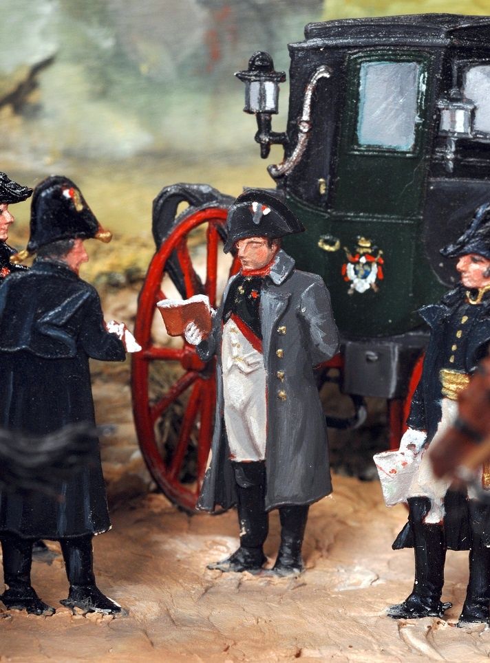 HANAU, NAPOLEON A L'OREE DU BOIS DE LAMBOI - L'Empire en Diorama