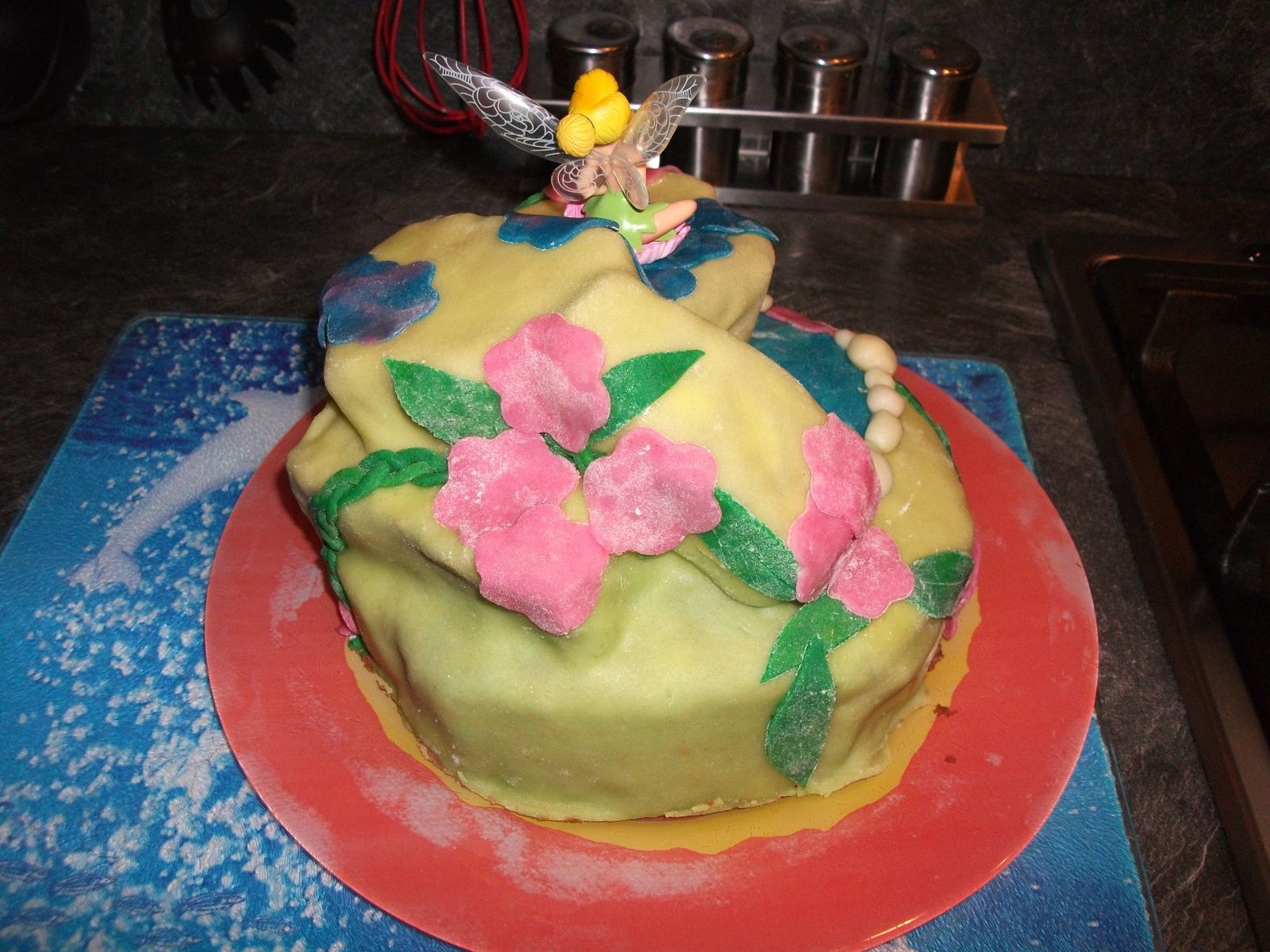 Gâteau fée clochette :) - Blandine à la cuisine