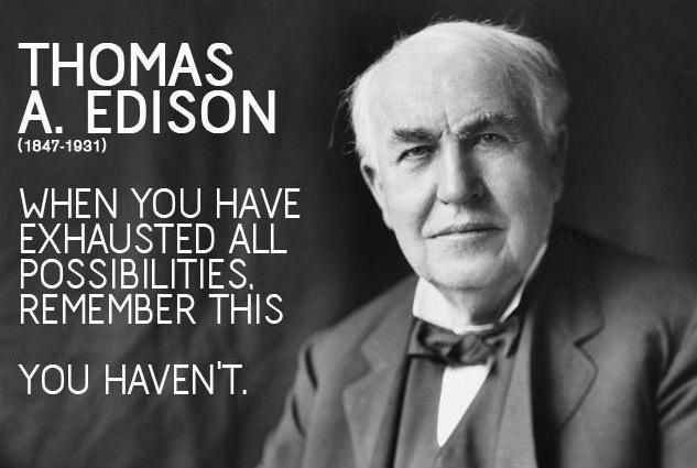 Thomas A. Edison inventor and businessman : The Obstacle Is the Way ...