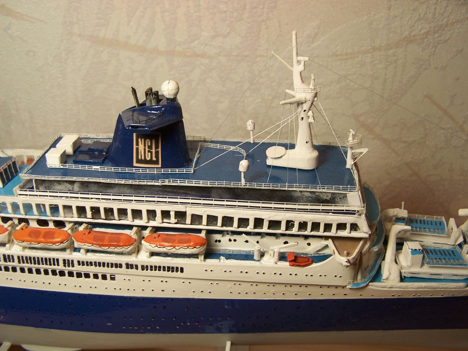 Comparatif SS France / SS Norway - Journal de bord des maquettistes ...