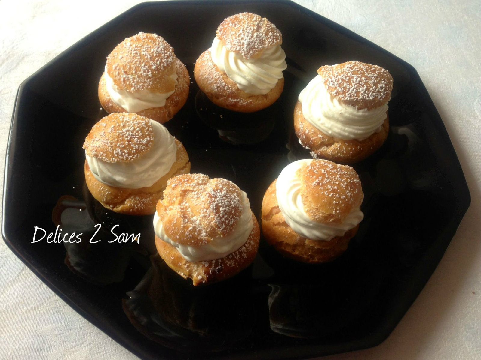 Mini choux à la crème - Delices de Sam
