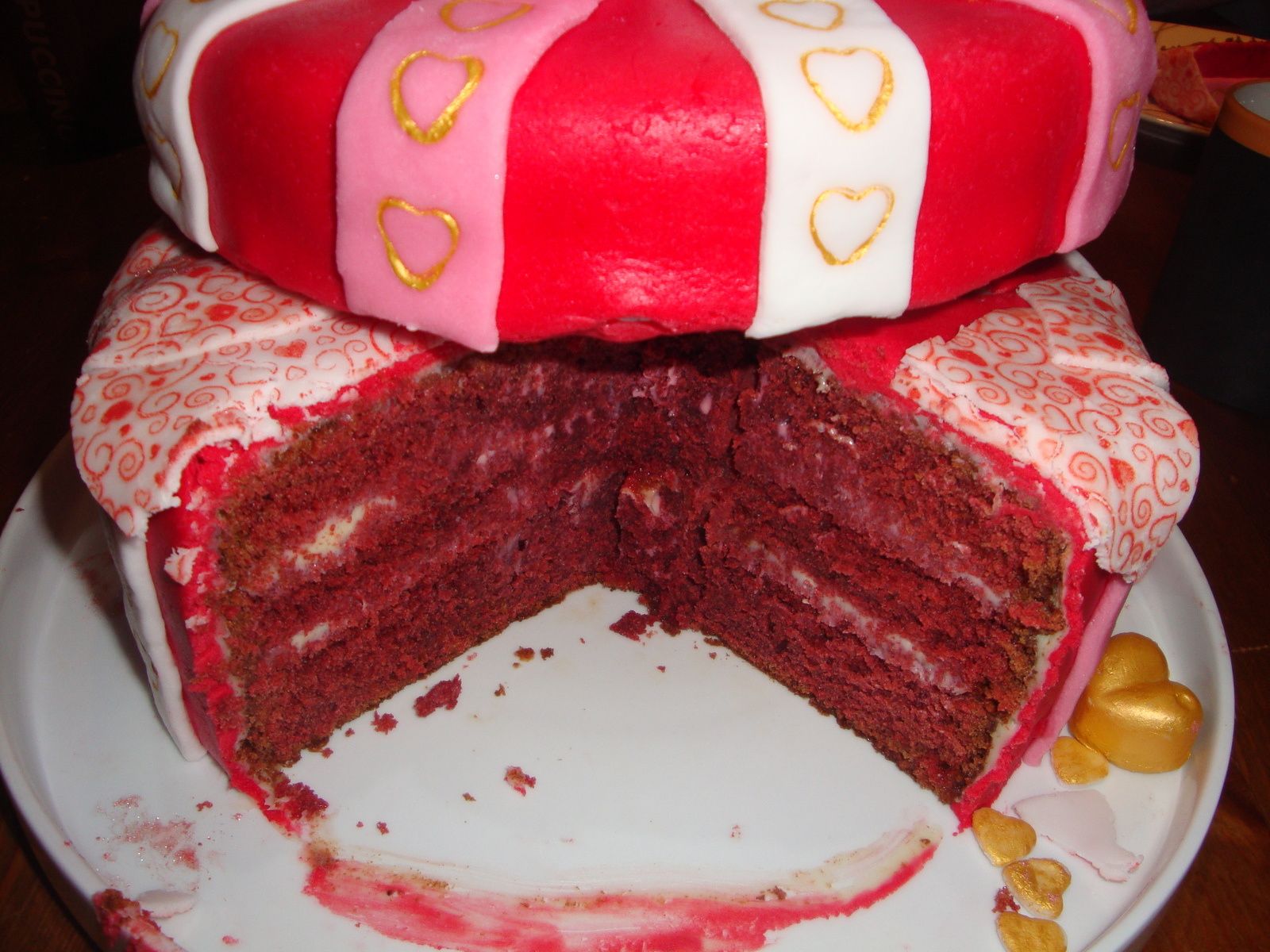 Gâteau St Valentin - O delices d'Isah