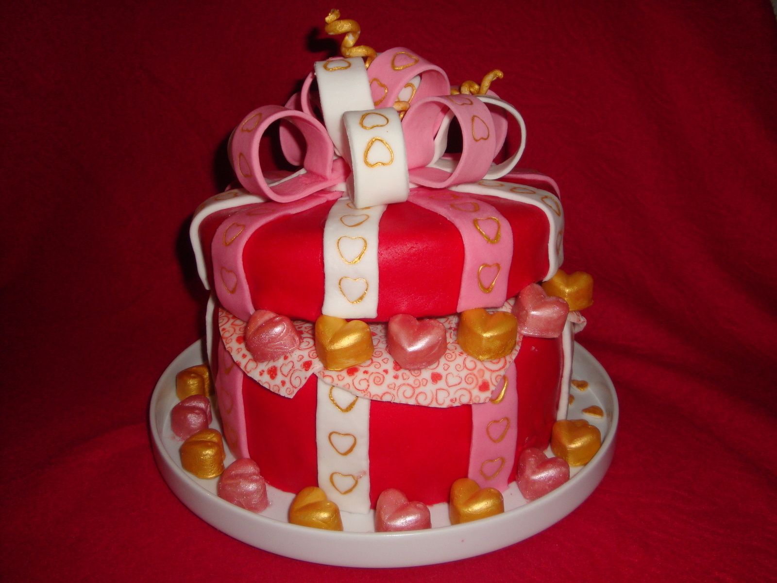 Gâteau St Valentin - O delices d'Isah