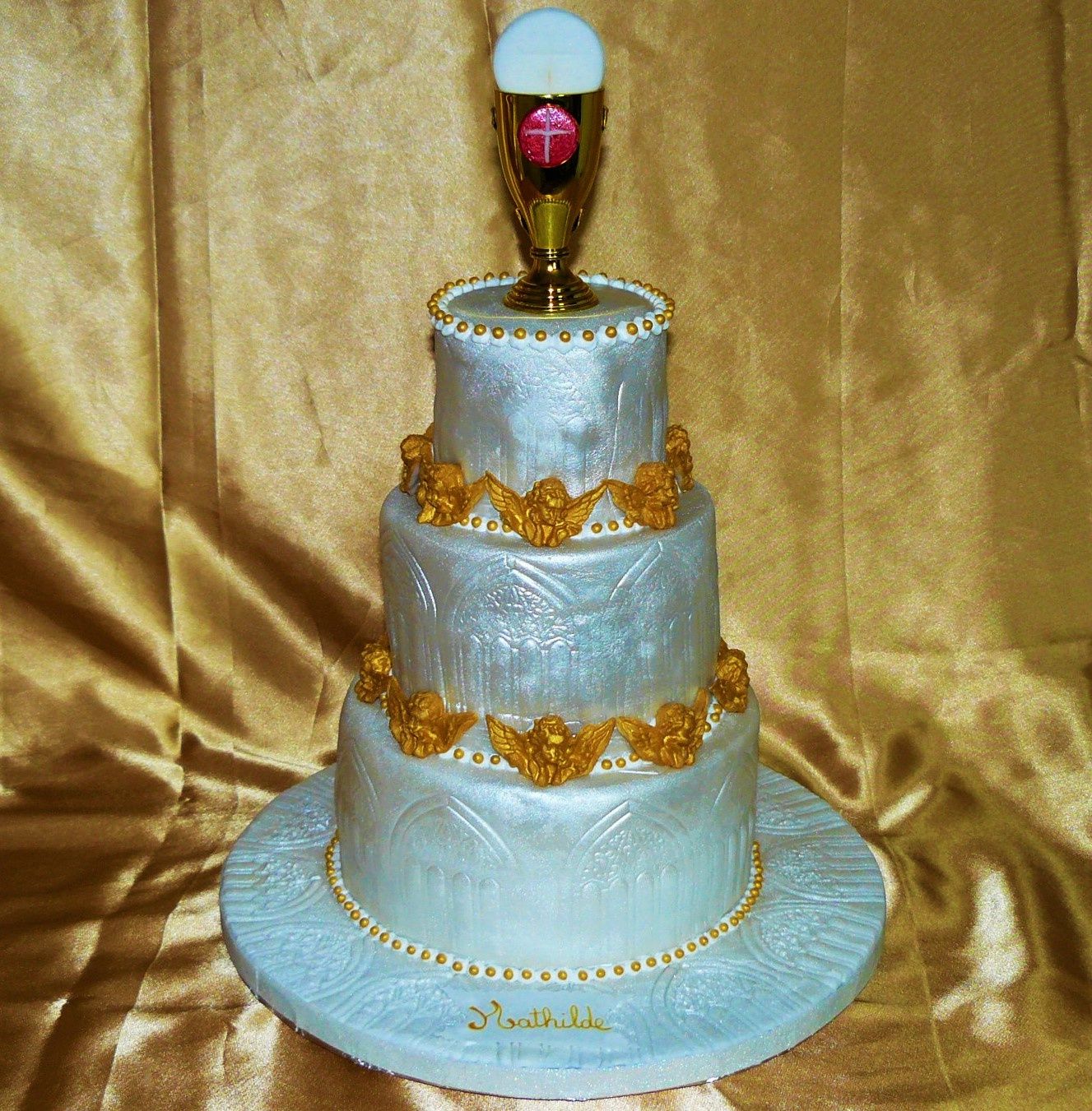 Gâteau Première Communion - O delices d'Isah