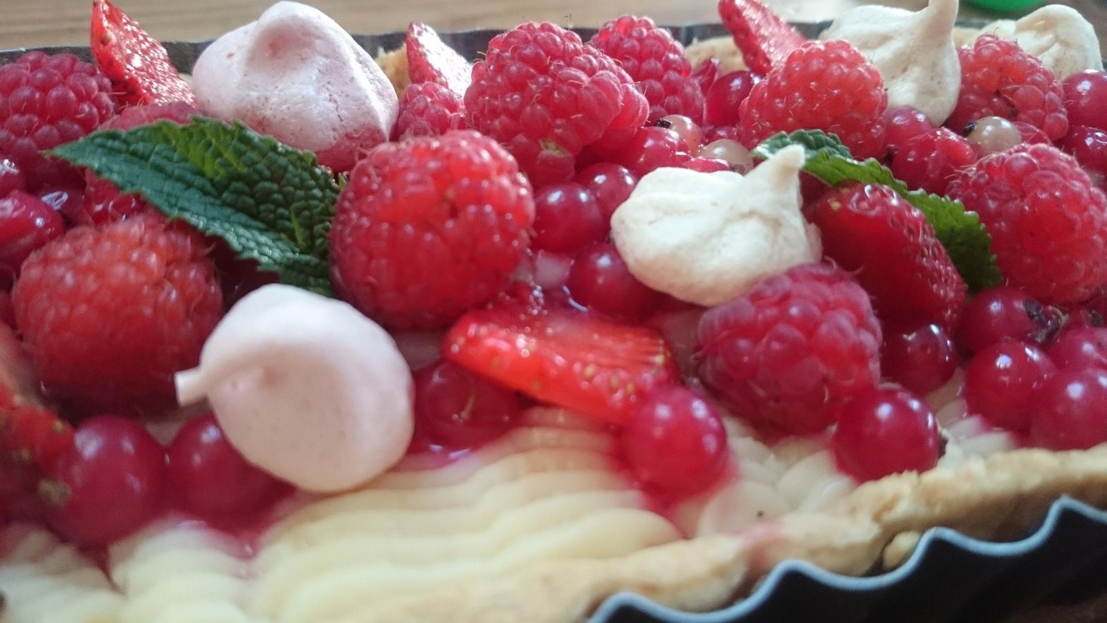 Tarte aux fruits rouges - Cuisine et couture